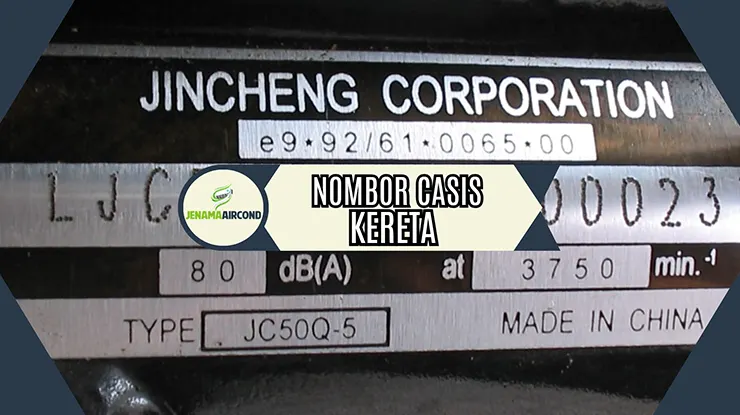 Nombor Casis Kereta: Definisi dan Fungsi
