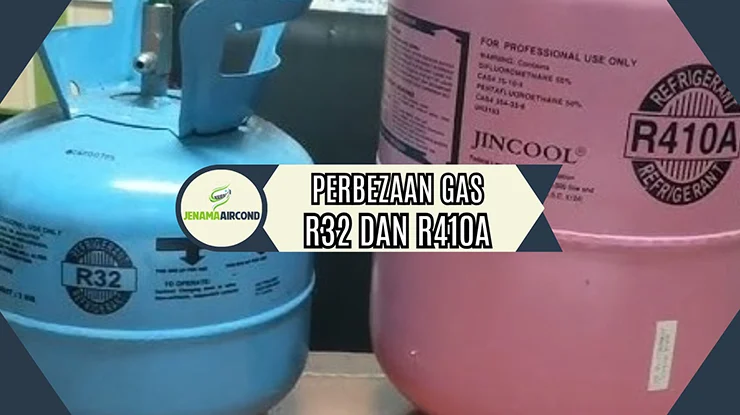 7 Perbezaan Gas R32 dan R410A