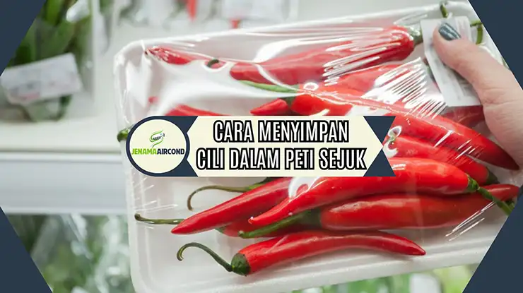Cara Menyimpan Cili Dalam Peti Sejuk