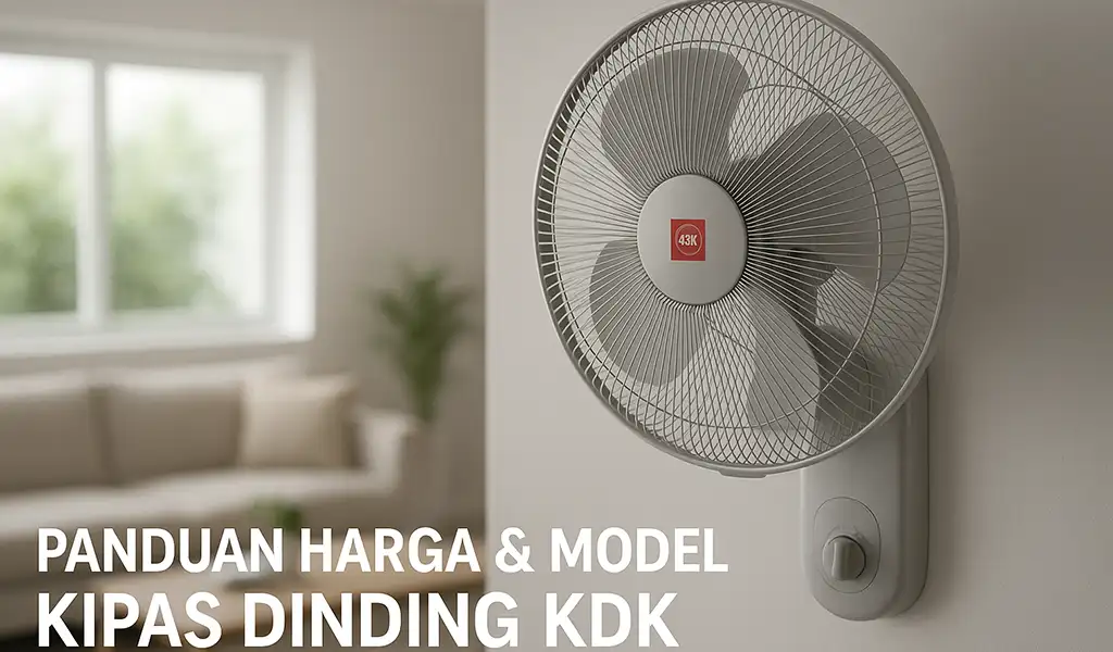 Harga Kipas Dinding KDK di Malaysia 2026 - Jenamaaircond.my