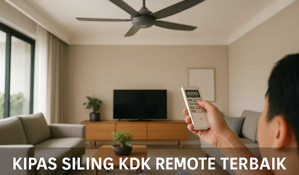 5 Kipas Siling KDK Remote Terbaik 2026 - Jenamaaircond.my